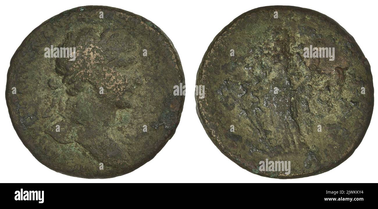 as. Trajan (cesarz rzymski ; 98-117), emperor Stock Photo - Alamy