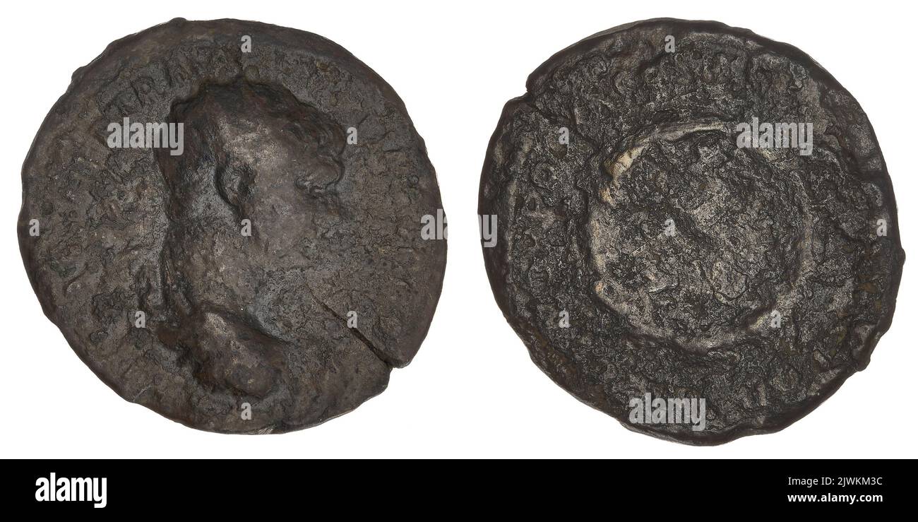 semis. Trajan (cesarz rzymski ; 98-117), emperor Stock Photo - Alamy