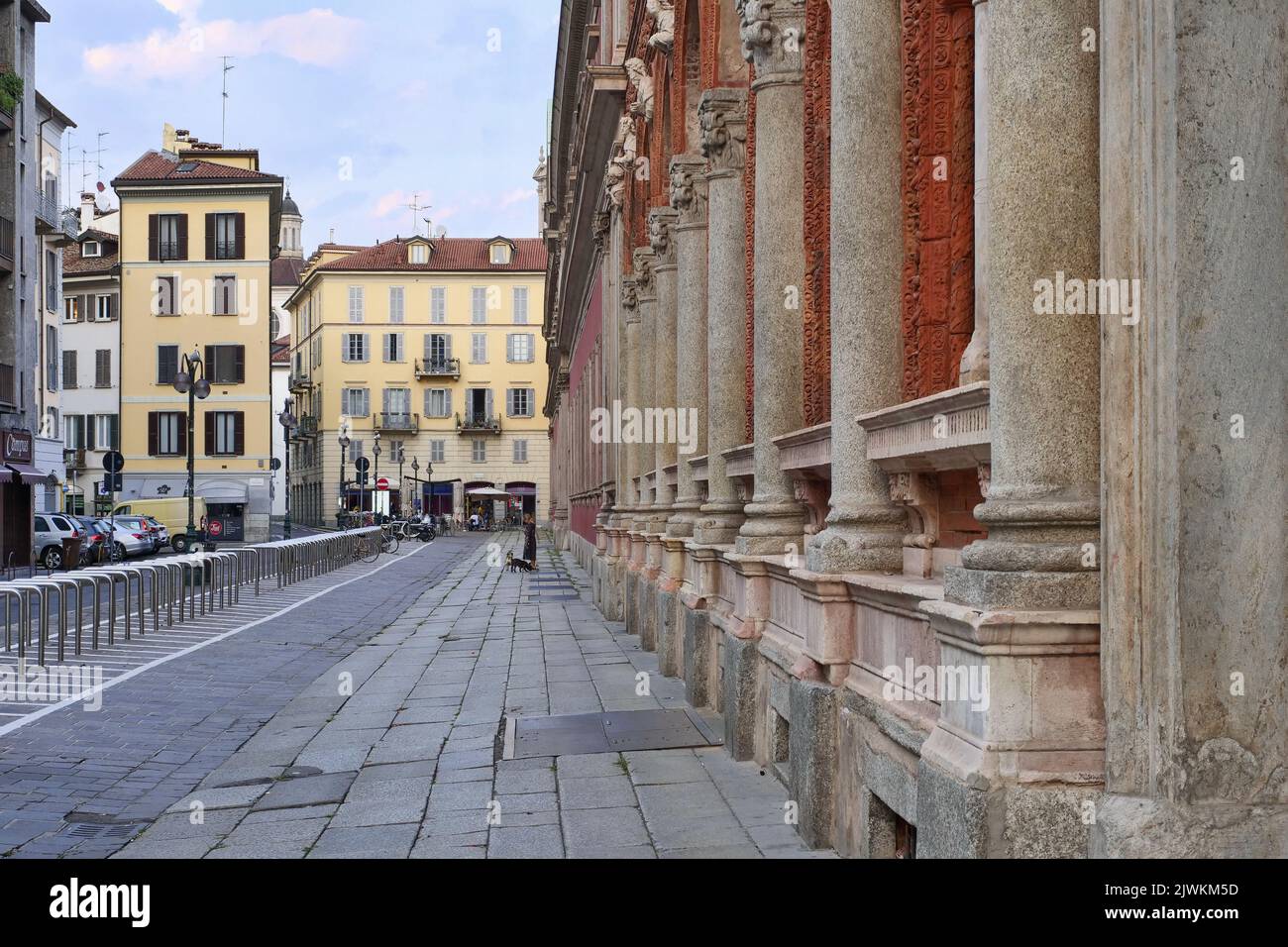 "University statale building" - Historic facade of Milan Public ...