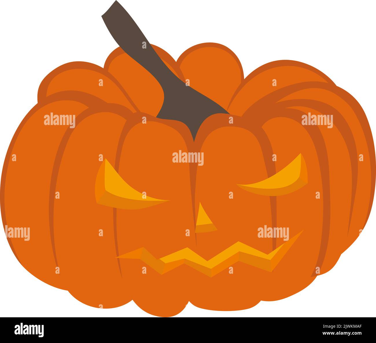 Happy halloween theme pumpkin element for making great design. Vector ...