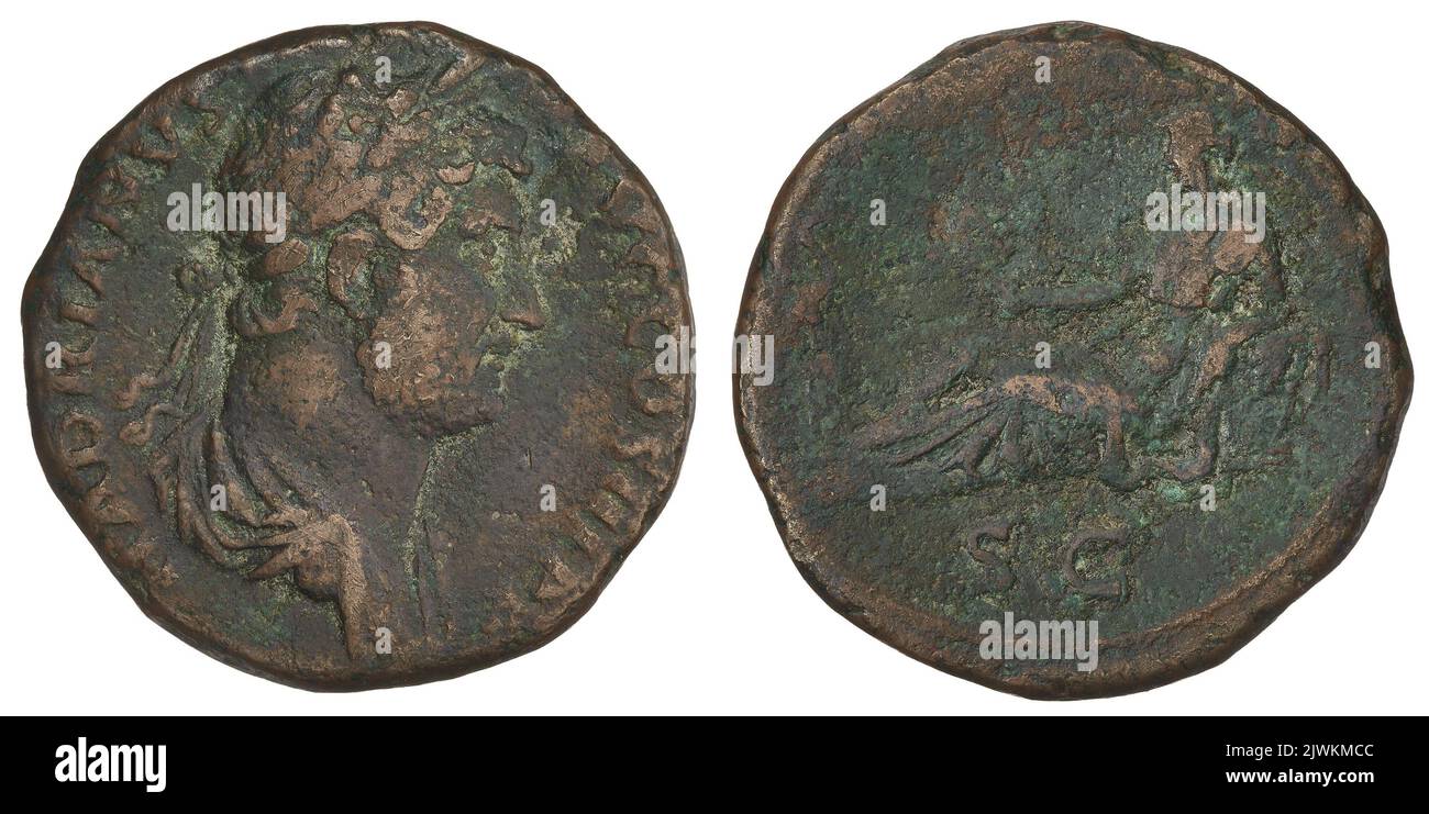 as. Hadrian (Roman emperor; 117-138), emperor Stock Photo - Alamy