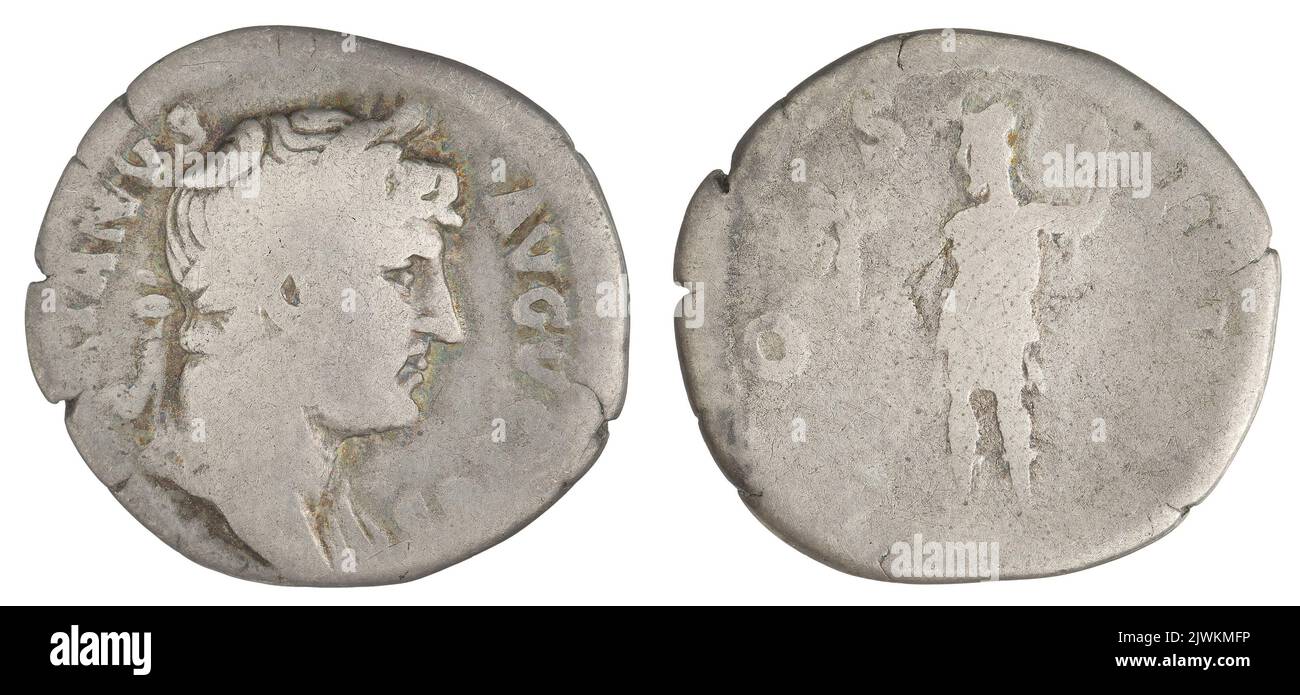 denarius. Hadrian (Roman emperor; 117-138), emperor Stock Photo - Alamy