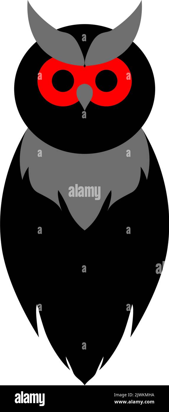 Happy halloween theme owl element. Vector illustration Stock Vector ...
