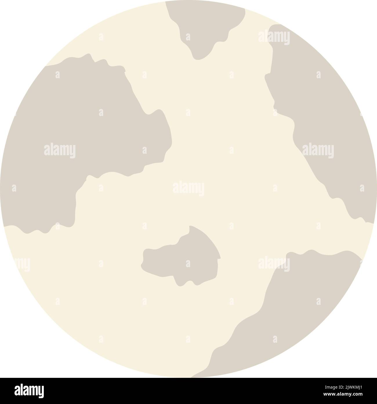 Happy Halloween theme moon element. Vector illustration Stock Vector ...