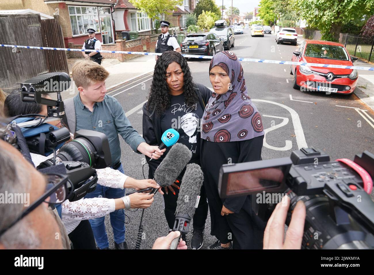 Kimberly Alleyne, 49, (right) who said she is the mother-in-law to be ...