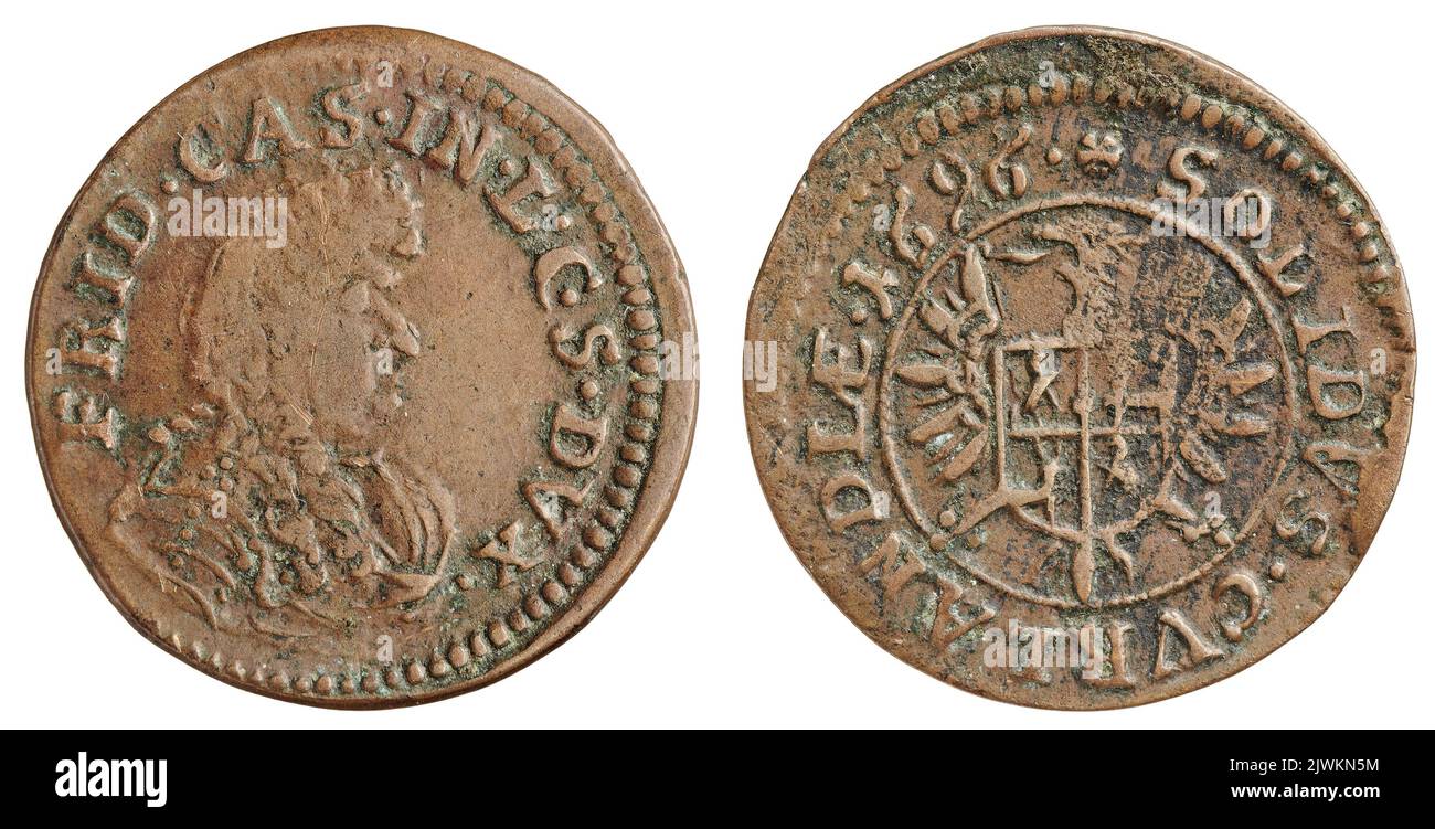 schilling. Fryderyk Kazimierz Kettler (książę Kurlandii i Semigalii ...