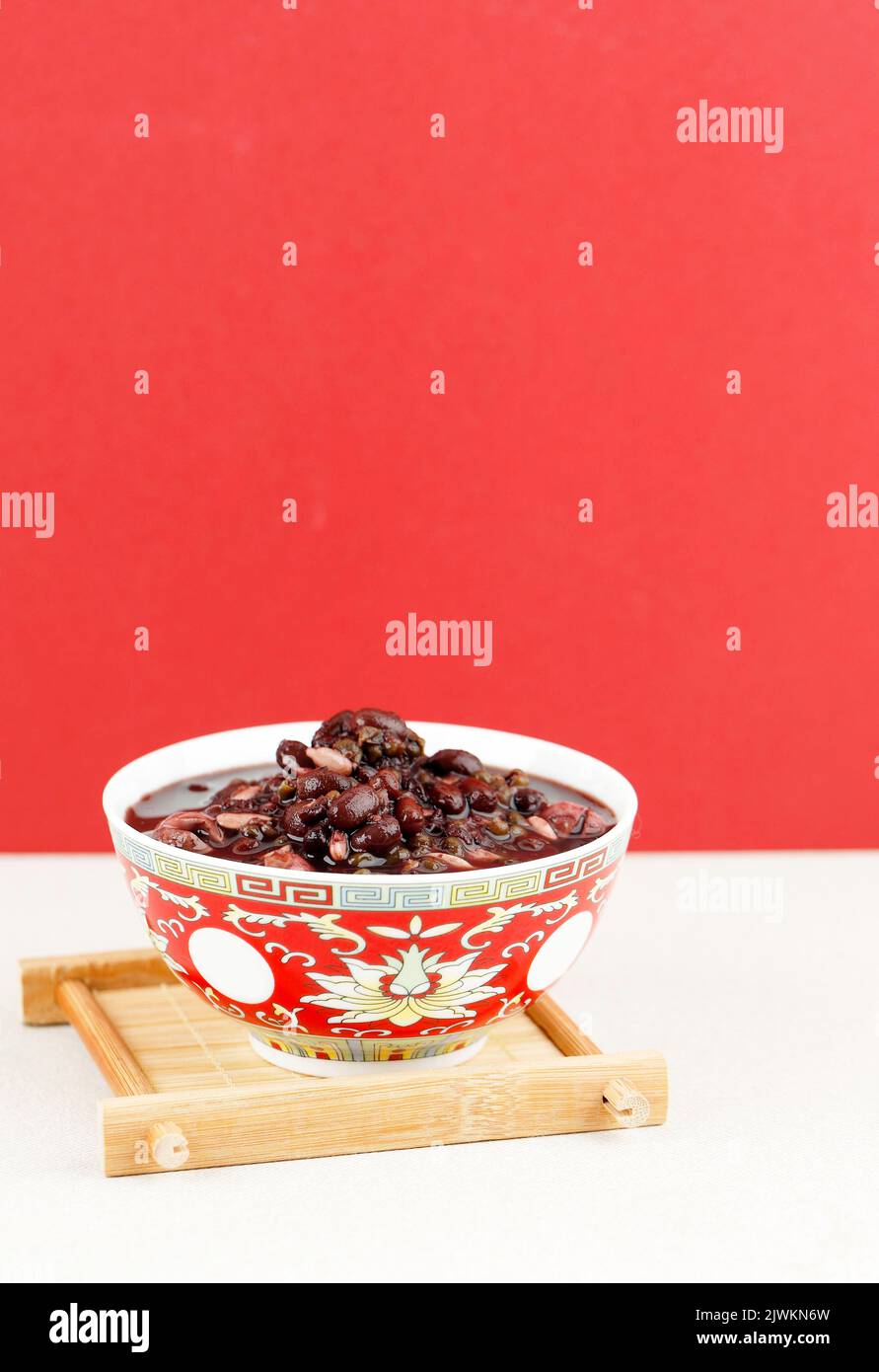 A Bowl of Laba Porridge for Winter Solstice Festival. Eight Treasure ...