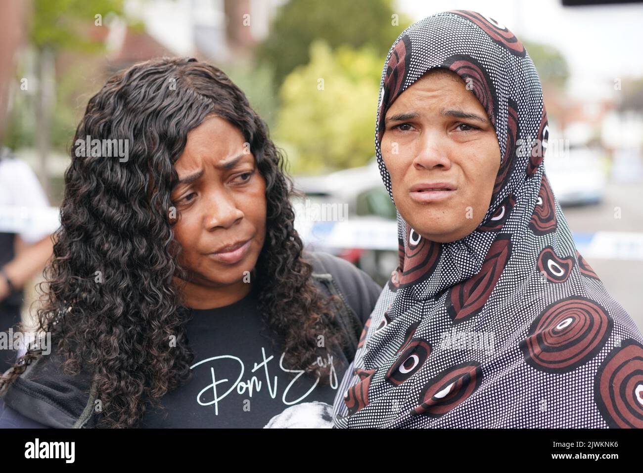 (left-right) Pastor Lorraine Jones with Kimberly Alleyne, 49, who said ...