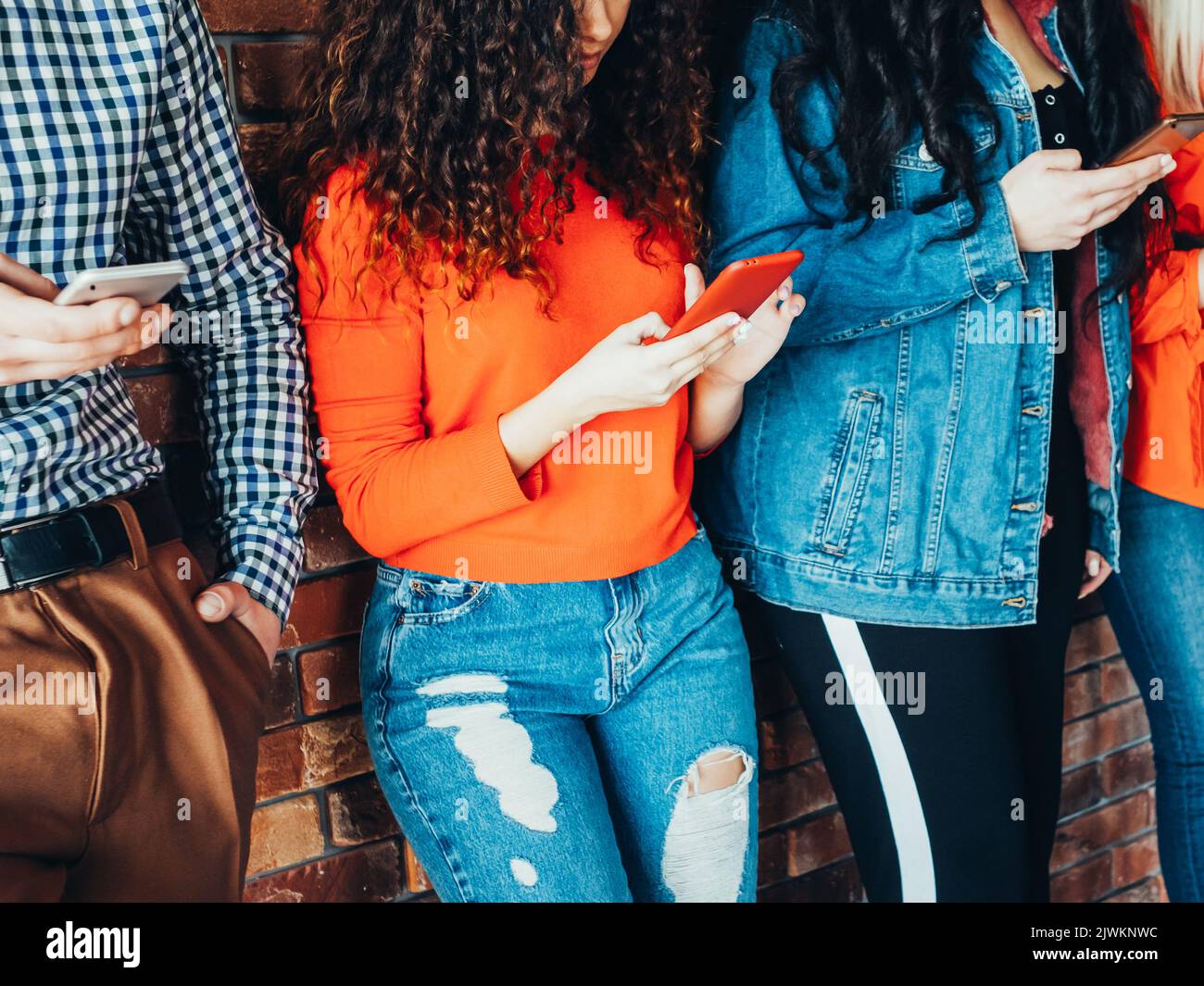 millennials new technology trends obsession Stock Photo - Alamy