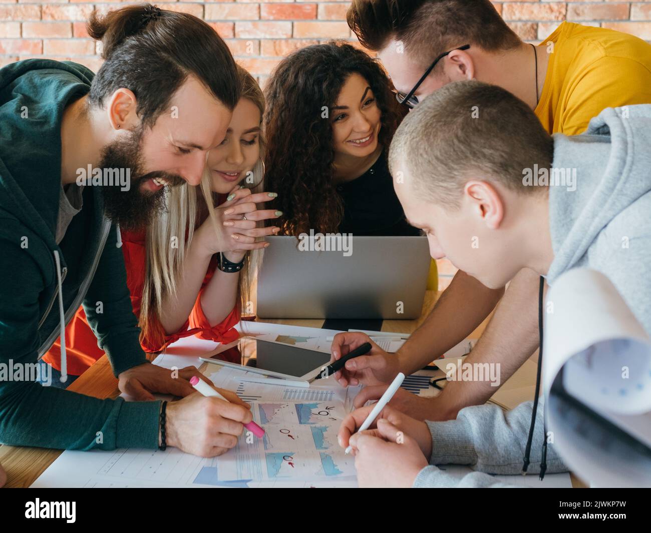 business coaching millennials professional career Stock Photo - Alamy