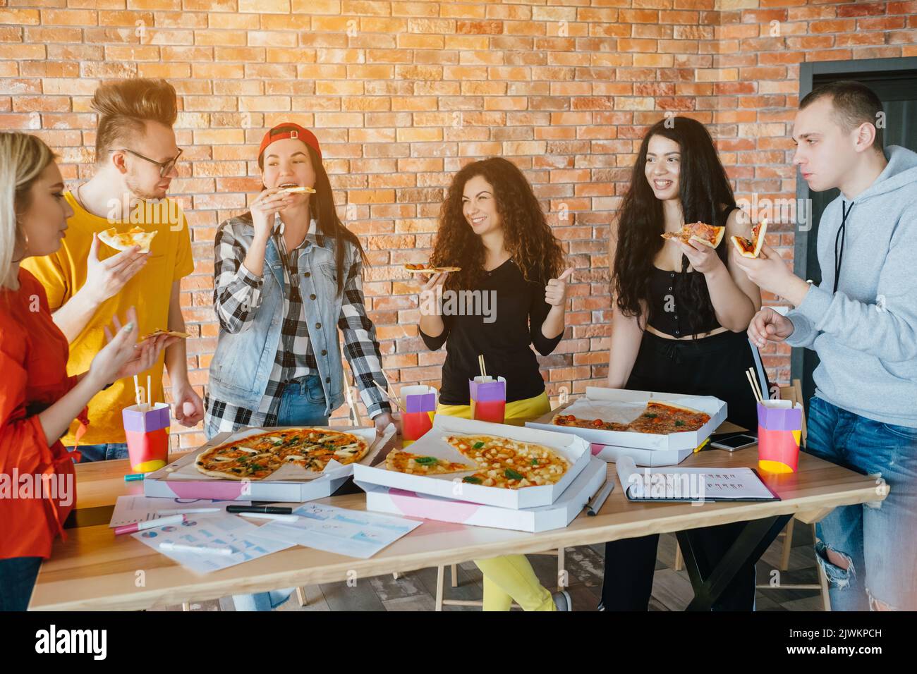 Business team having fun together hi-res stock photography and images ...