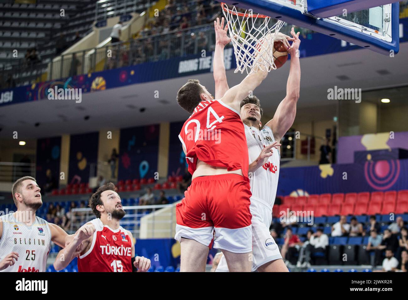 Hans Vanwijn of Belgium pictured during a basketball match between ...