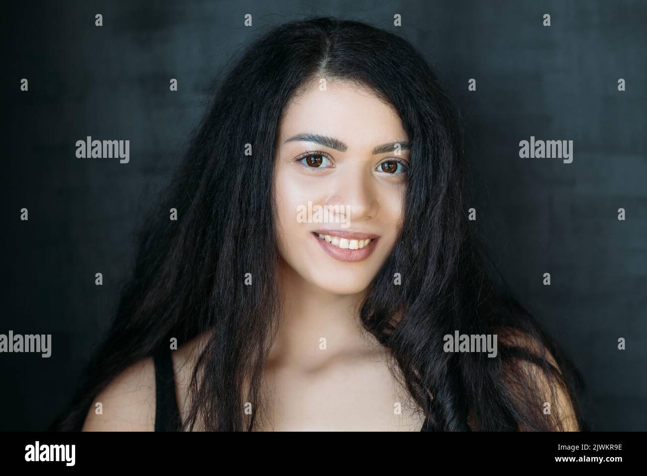 peaceful smiling happy emotional girl portrait Stock Photo - Alamy peaceful smiling happy emotional girl portrait Stock Photo - Alamy