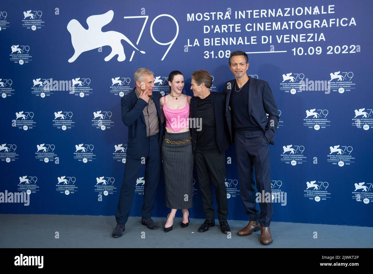 Venice, Italy, September 06, 2022. Christoph Walz, Walter Hill, Rachel ...