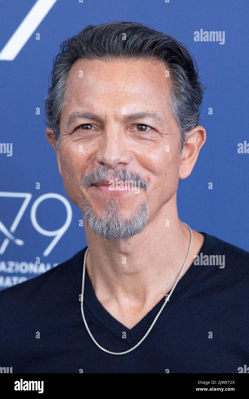 Venice, Italy, September 06, 2022. Benjamin Bratt attending the Dead For A Dollar and Cartier ...