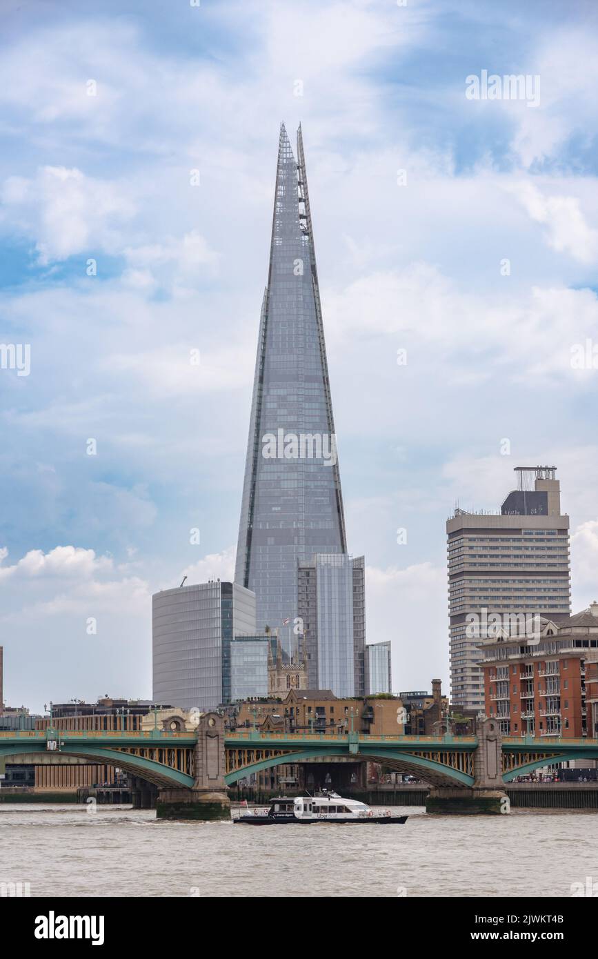 The Shard and Southwark Bridge Stock Photo - Alamy