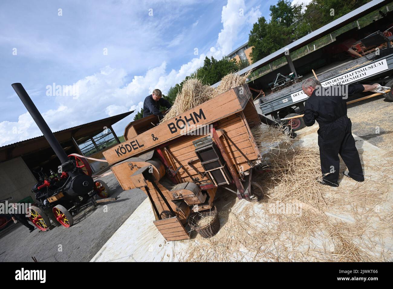 Stuttgart, Germany. 06th Sep, 2022. Employees of the German ...