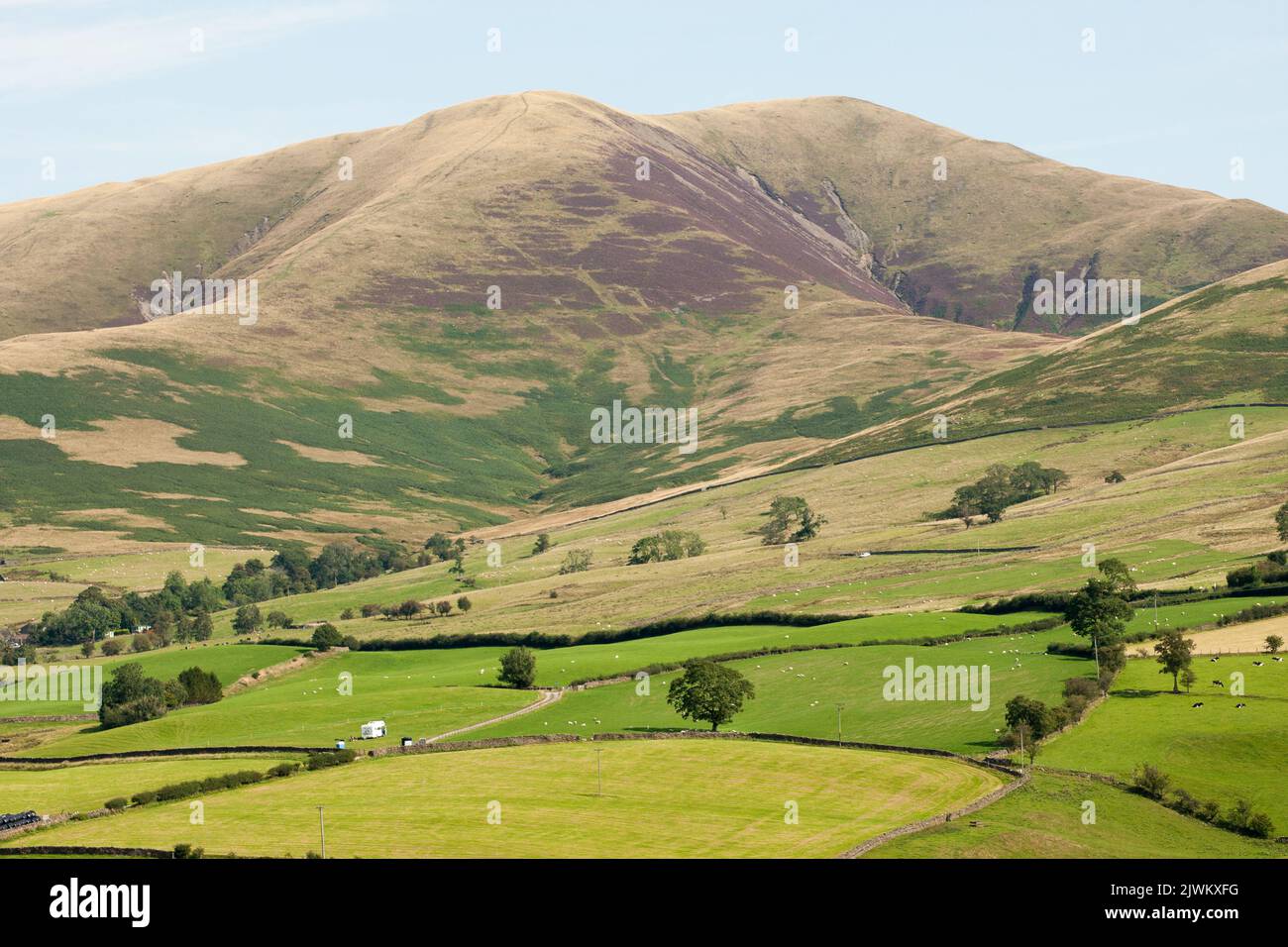 Howgill Fells Yorkshire Dales England UK Stock Photo - Alamy