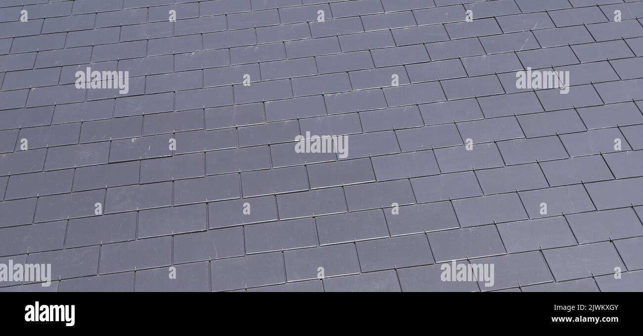 a black slate resin wall cladding Stock Photo - Alamy