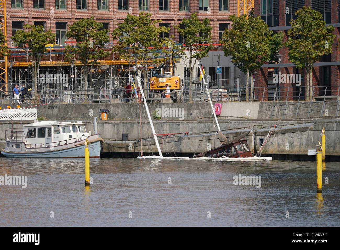 Kiel, Germany. 06th Sep, 2022. The superstructure of the traditional ...