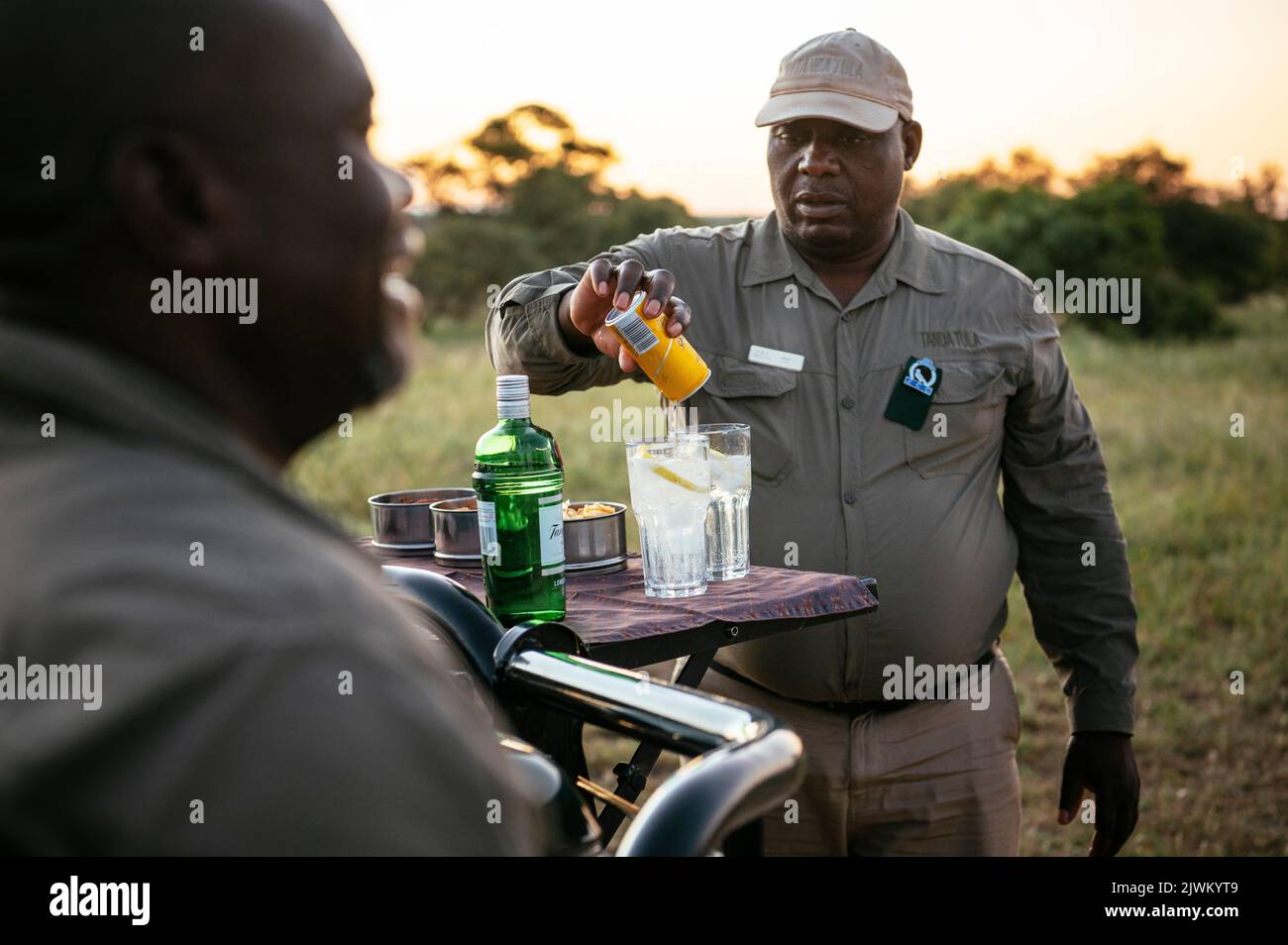 Sundowner africa hi-res stock photography and images - Alamy