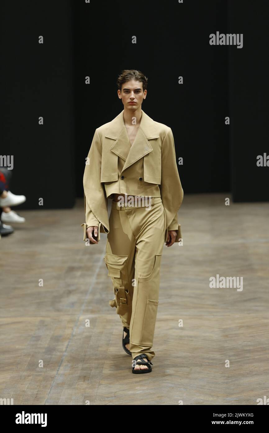 09/06/2022, Berlin, Germany,Models walk the runway at the Kilian Kerner ...