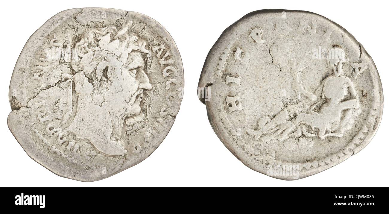denarius. Hadrian (Roman emperor; 117-138 Stock Photo - Alamy