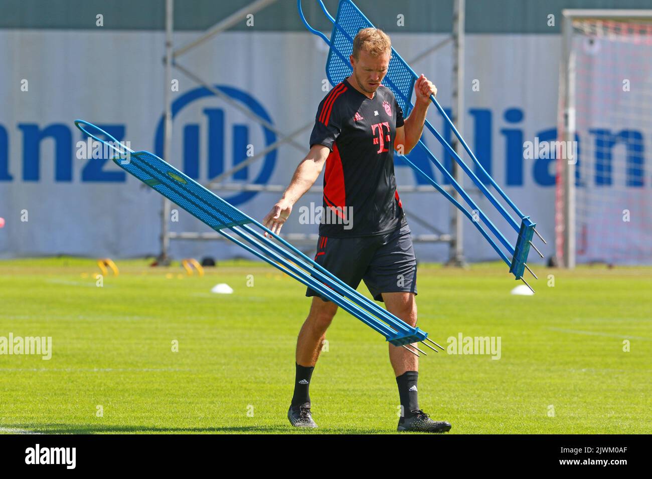 Munich, Germany. 06th Sep, 2022. Soccer: Champions League, before FC ...