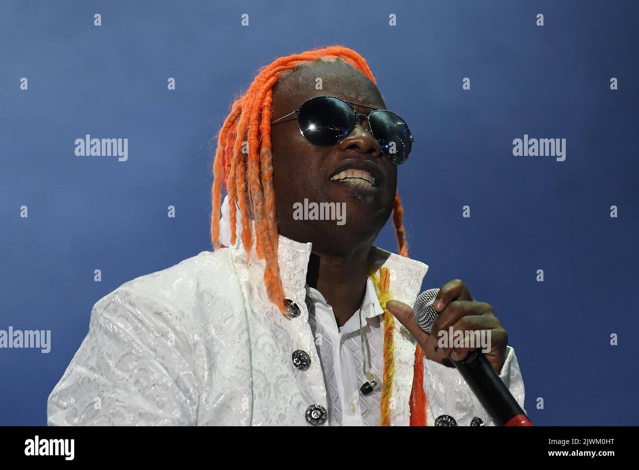 Rio de Janeiro, Brazil,September 2, 2022. Vocalist Corey Glover of the ...