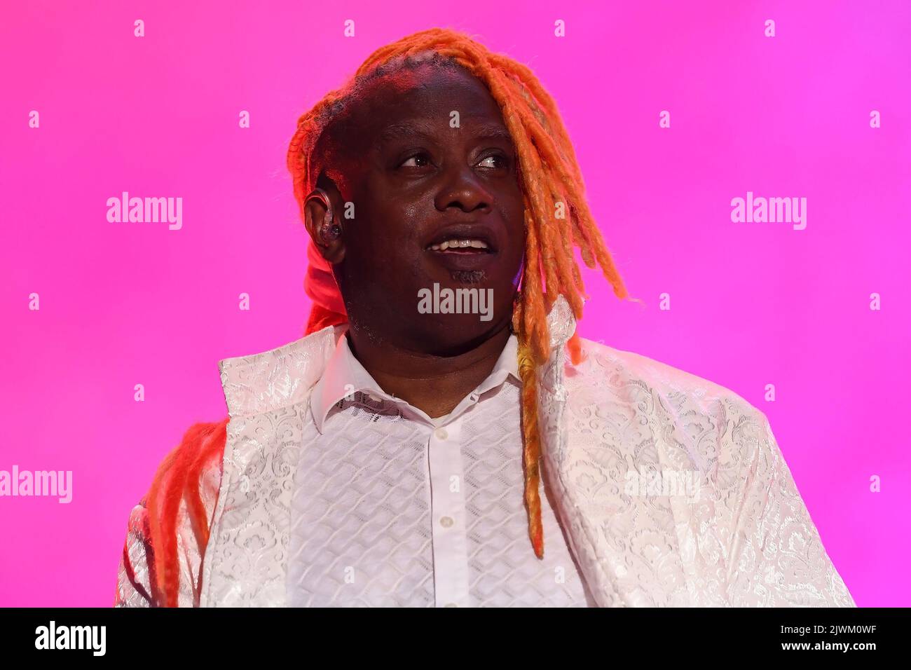 Rio de Janeiro, Brazil,September 2, 2022. Vocalist Corey Glover of the ...