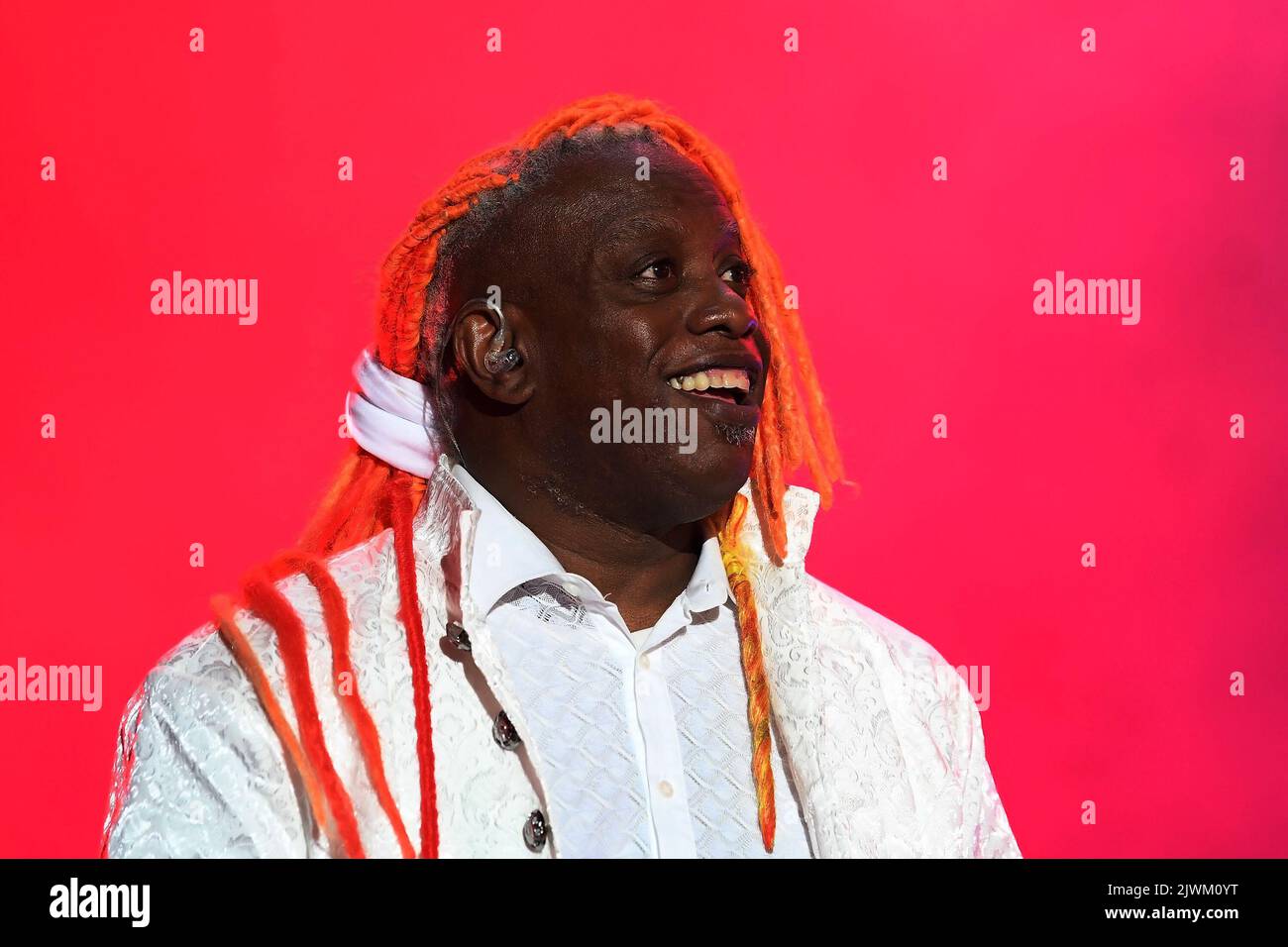 Rio de Janeiro, Brazil,September 2, 2022. Vocalist Corey Glover of the ...