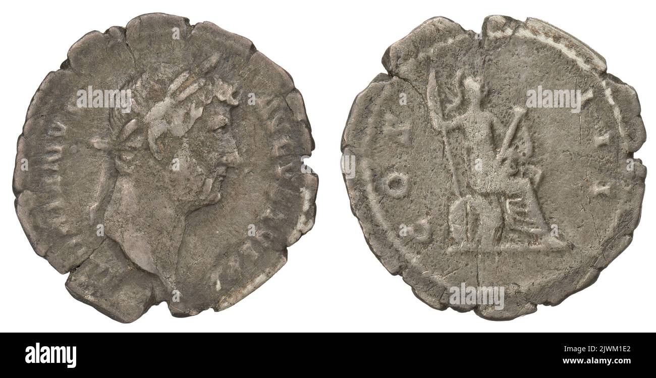 Denarius laureate head hi-res stock photography and images - Alamy