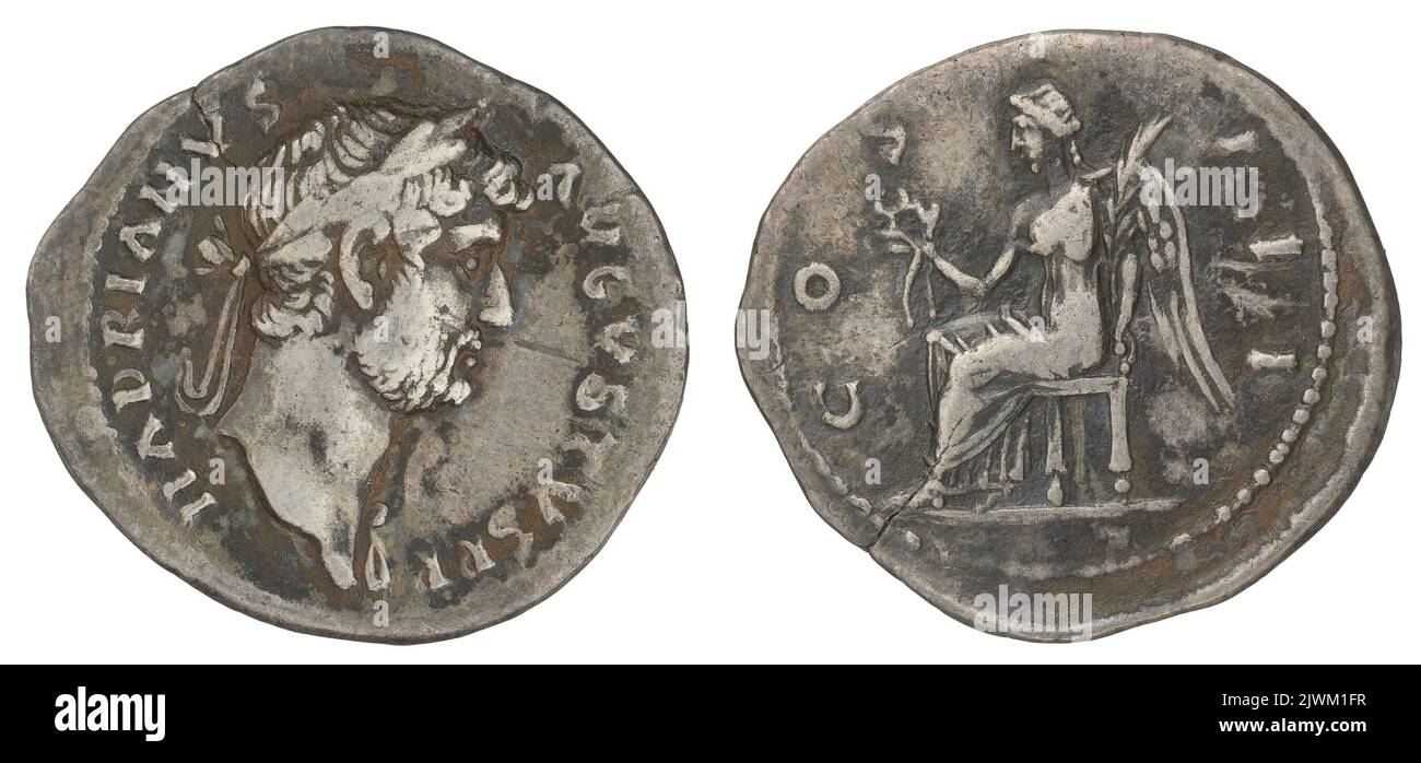 Emperor hadrian coin hi-res stock photography and images - Alamy