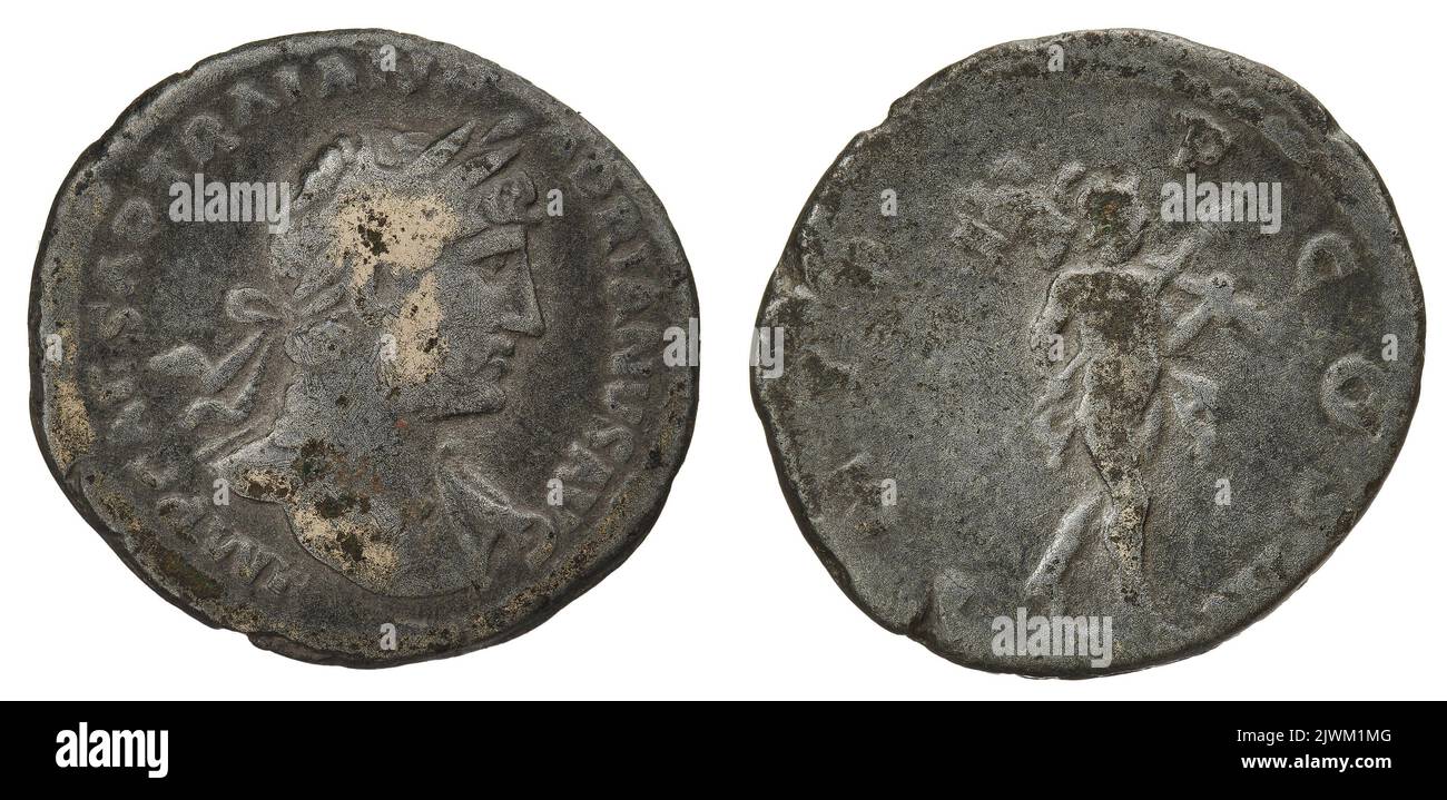 denarius. Hadrian (Roman emperor; 117-138), emperor Stock Photo - Alamy