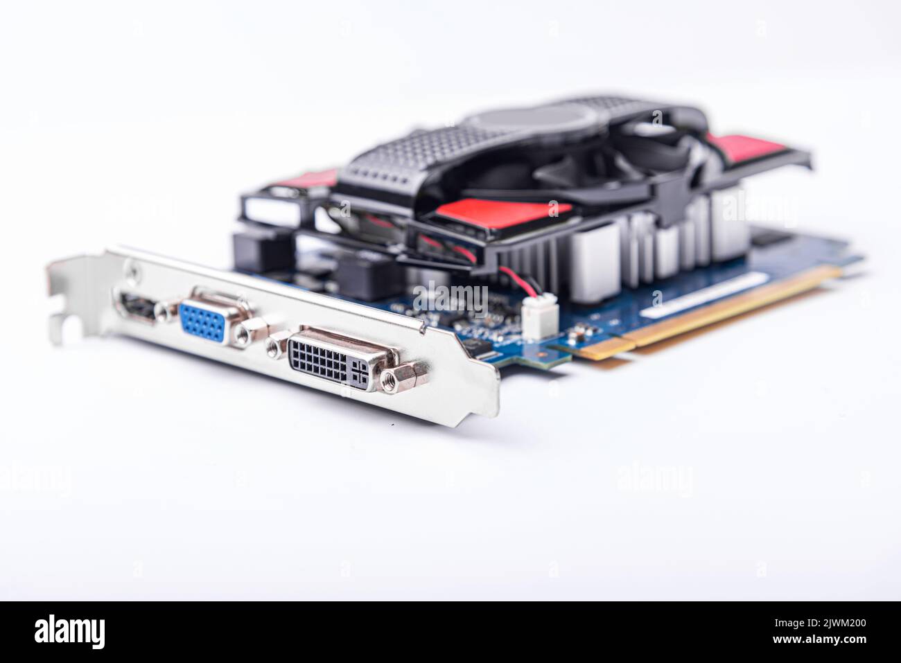 Computer gaming powerful modern graphic card Stock Photo - Alamy