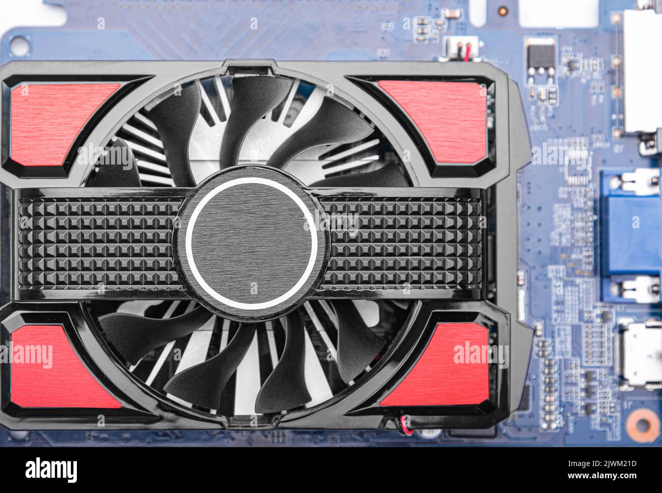 Computer gaming powerful modern graphic card Stock Photo - Alamy