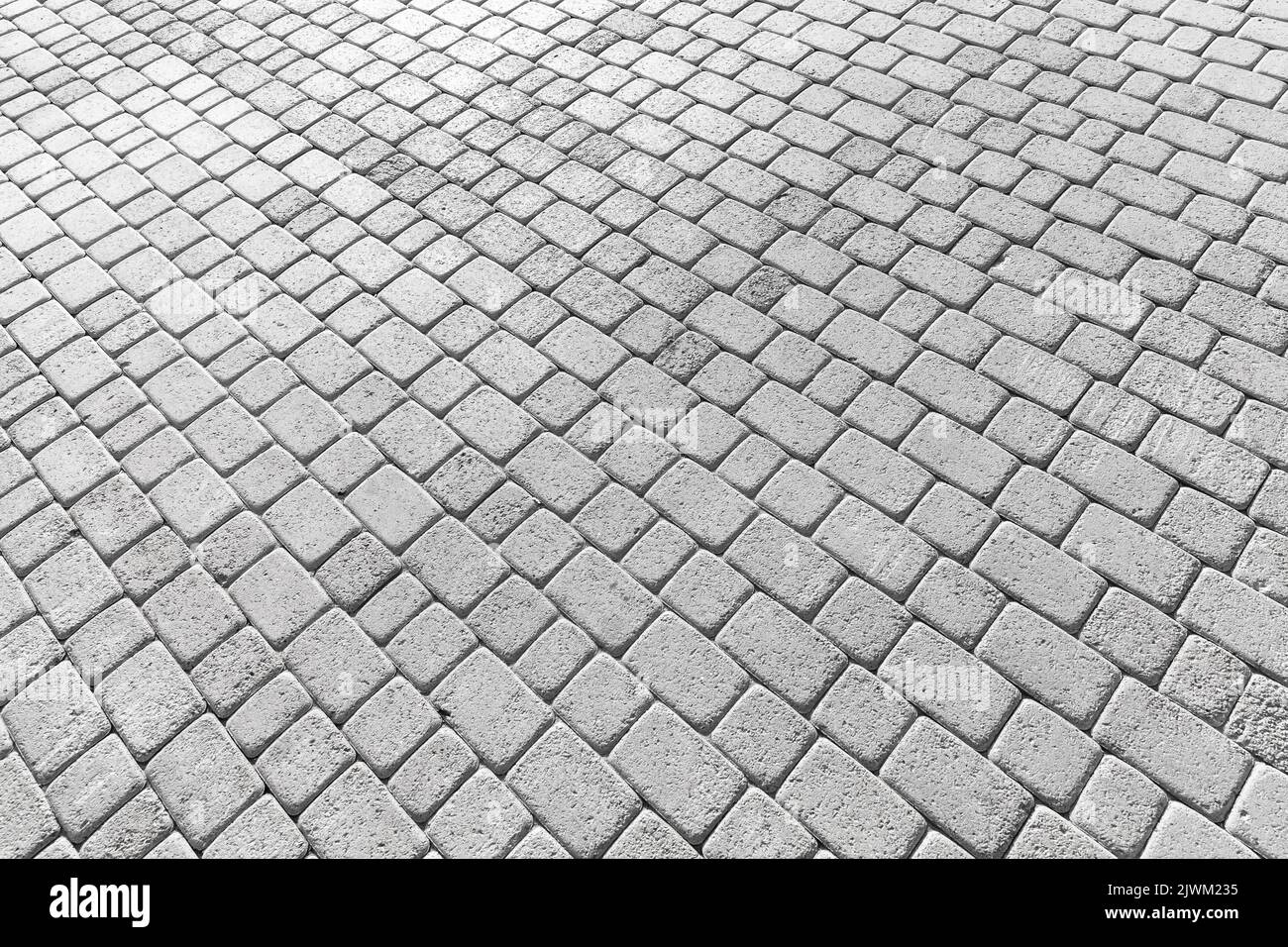 Light gray concrete cobble road background photo texture Stock Photo ...