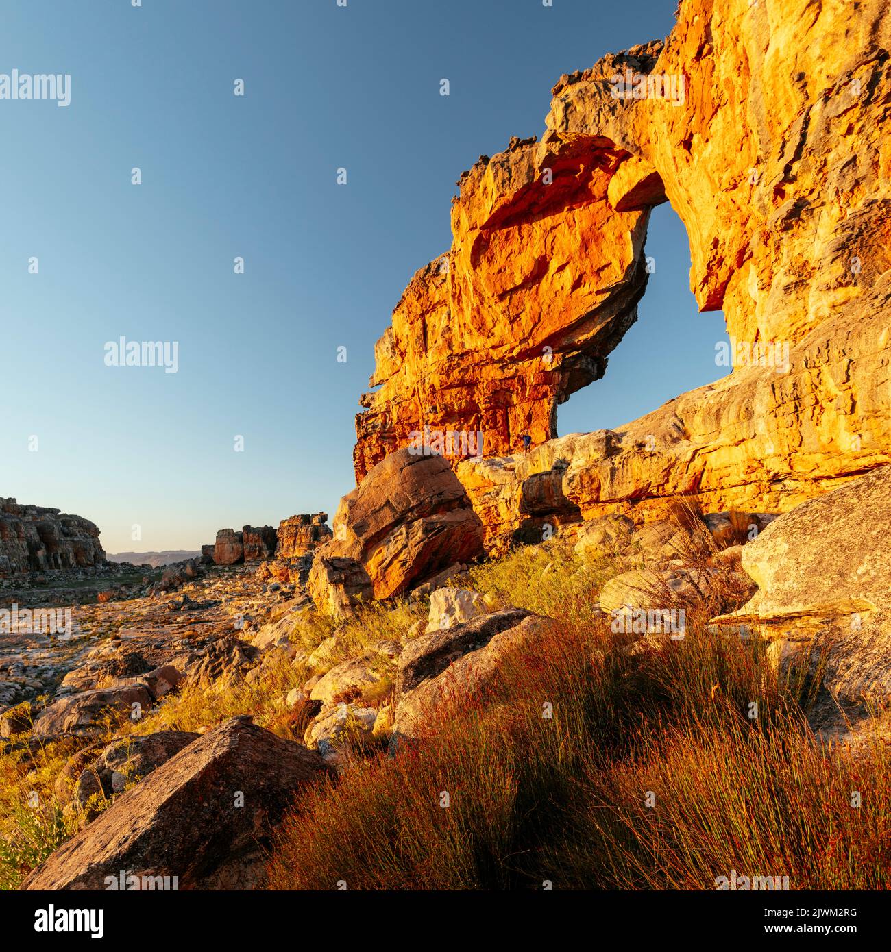 Wolfberg Arch, Cederberg Mountains, Western Cape, South Africa Stock ...
