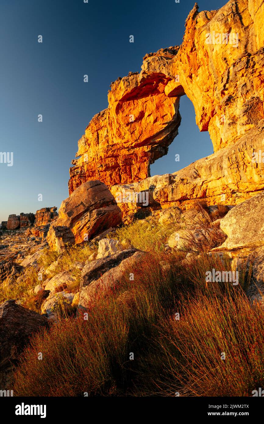 Wolfberg Arch, Cederberg Mountains, Western Cape, South Africa Stock ...