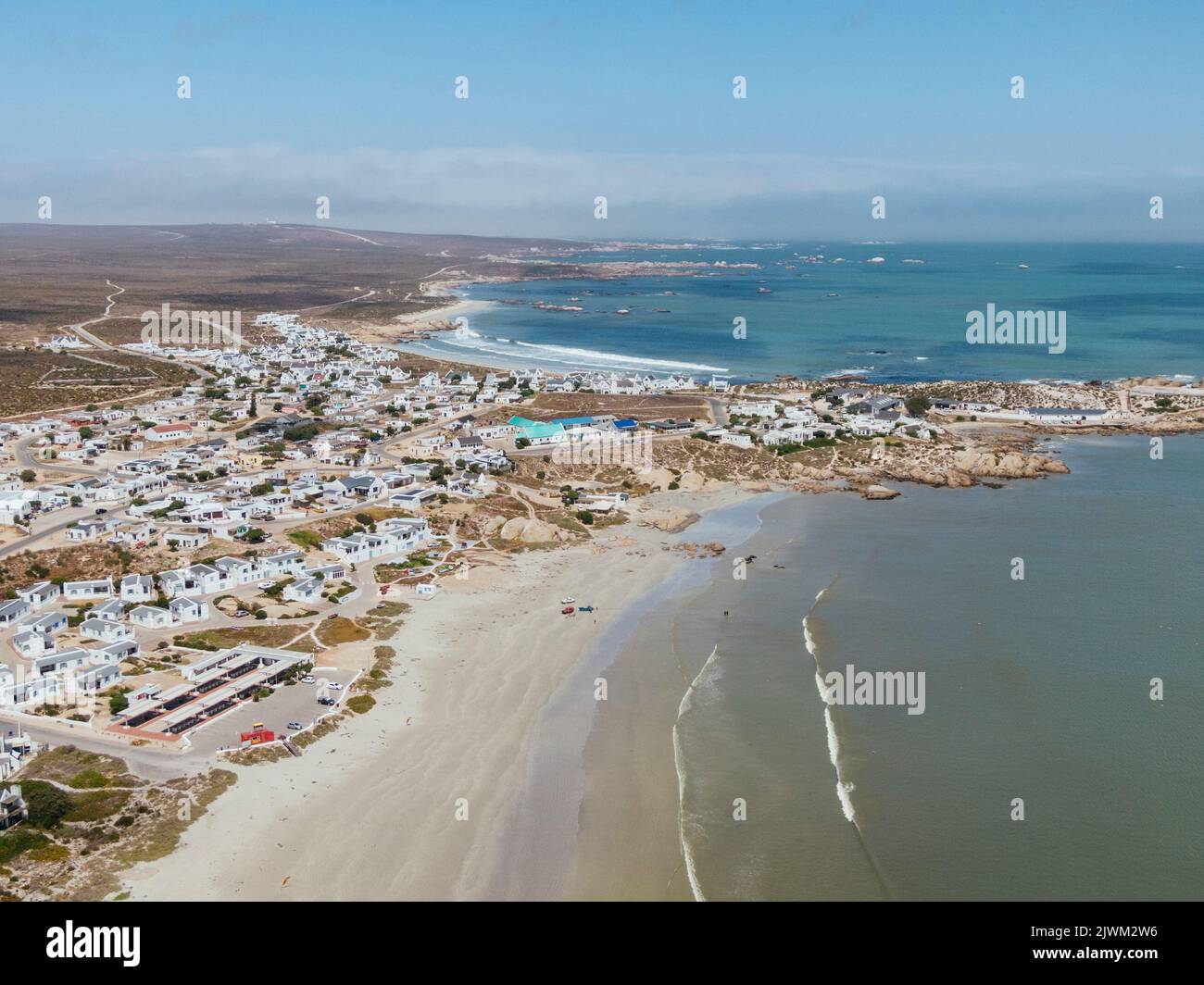 Aerial view of Paternoster, Western Cape, South Africa Stock Photo - Alamy