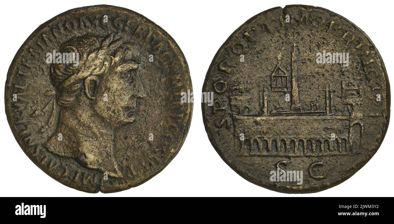 Emperor trajan sculpture Cut Out Stock Images & Pictures - Alamy
