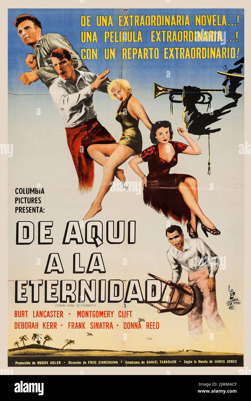 From Here To Eternity Poster