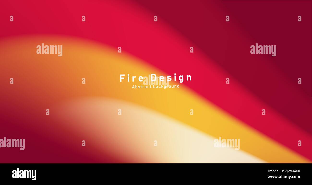 Abstract fire blurred waves close up background Stock Vector Image ...