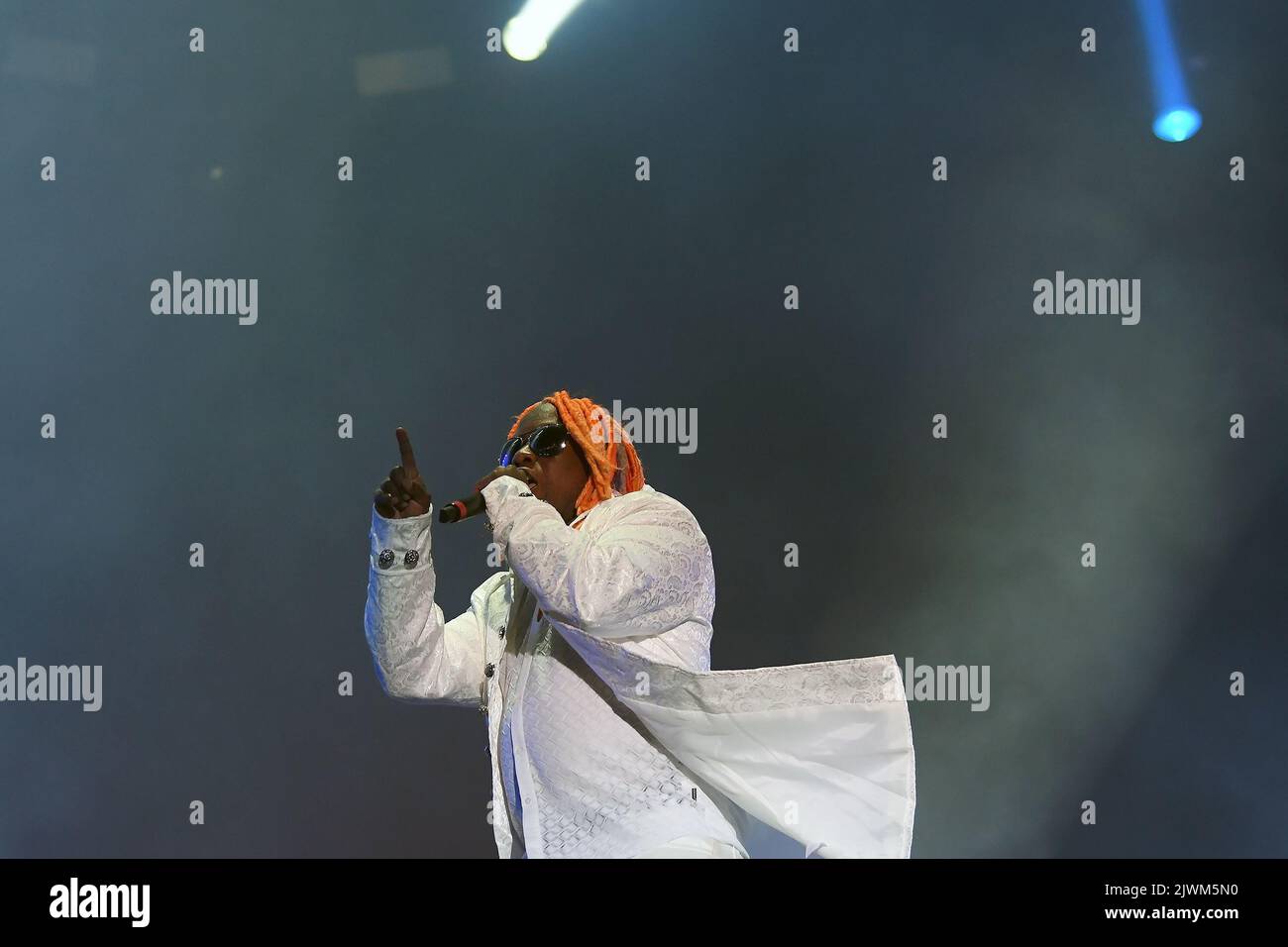 Rio de Janeiro, Brazil,September 2, 2022. Vocalist Corey Glover of the ...