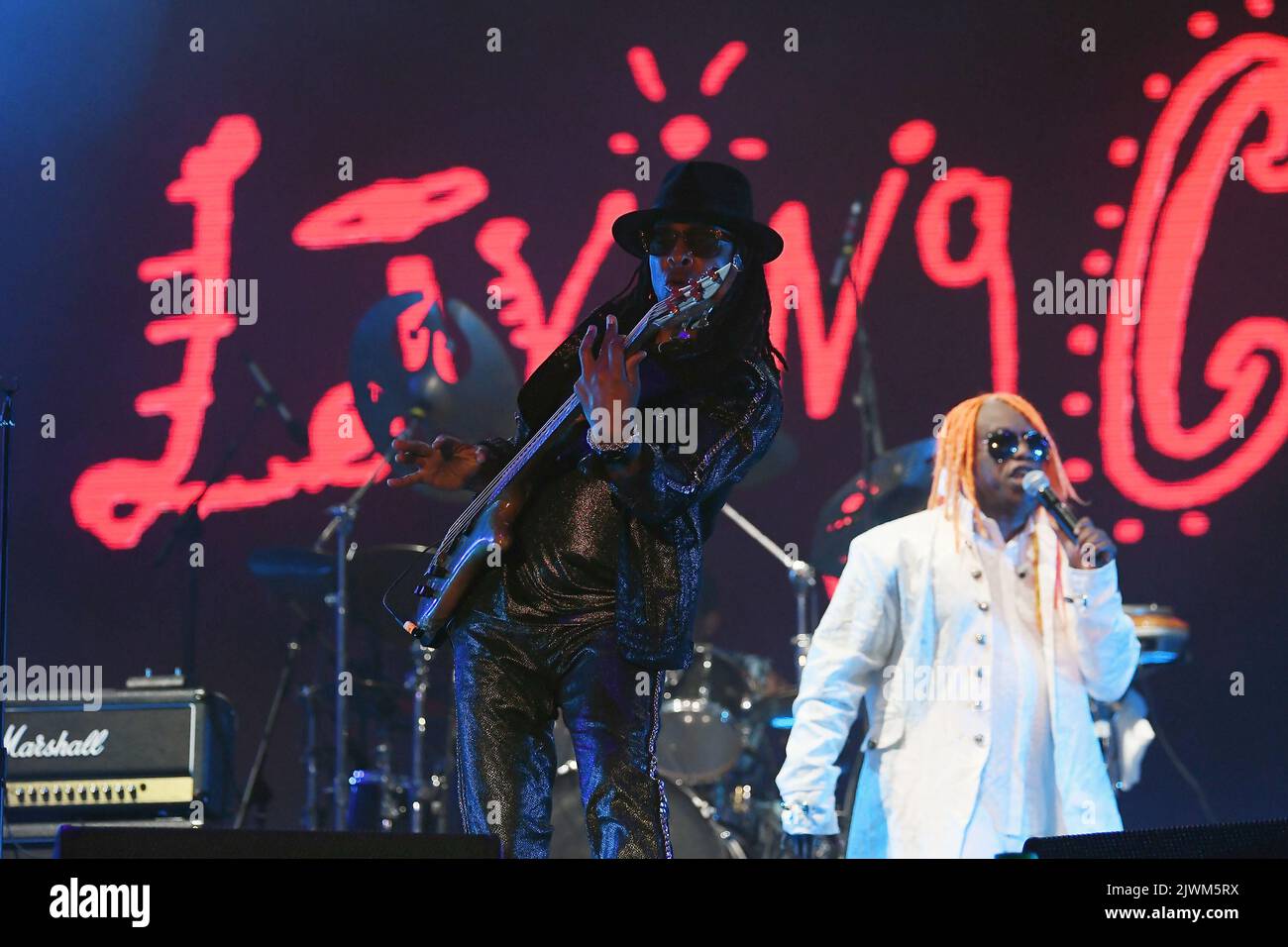 Rio de Janeiro, Brazil,September 2, 2022. Bassist Doug Wimbish of the ...