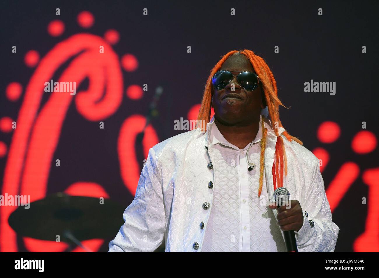 Rio de Janeiro, Brazil,September 2, 2022. Vocalist Corey Glover of the ...