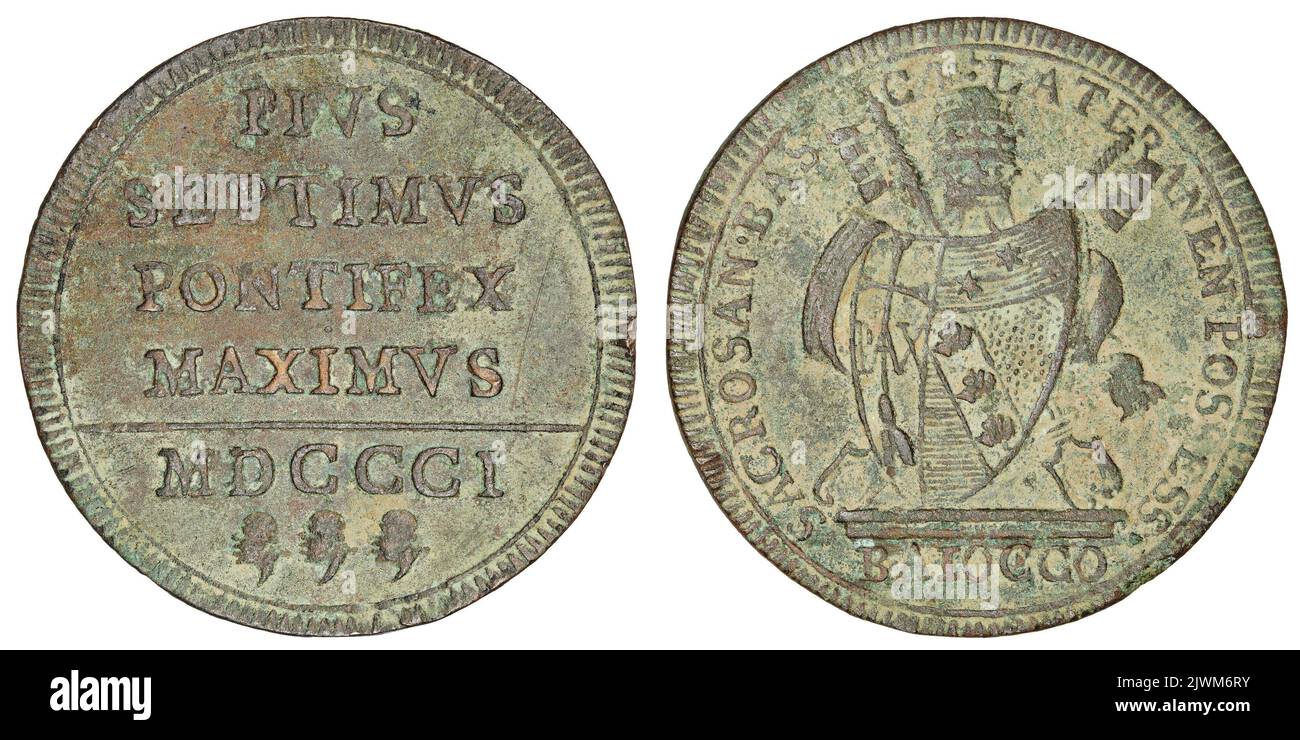 Pius vii papal tiara hi-res stock photography and images - Alamy