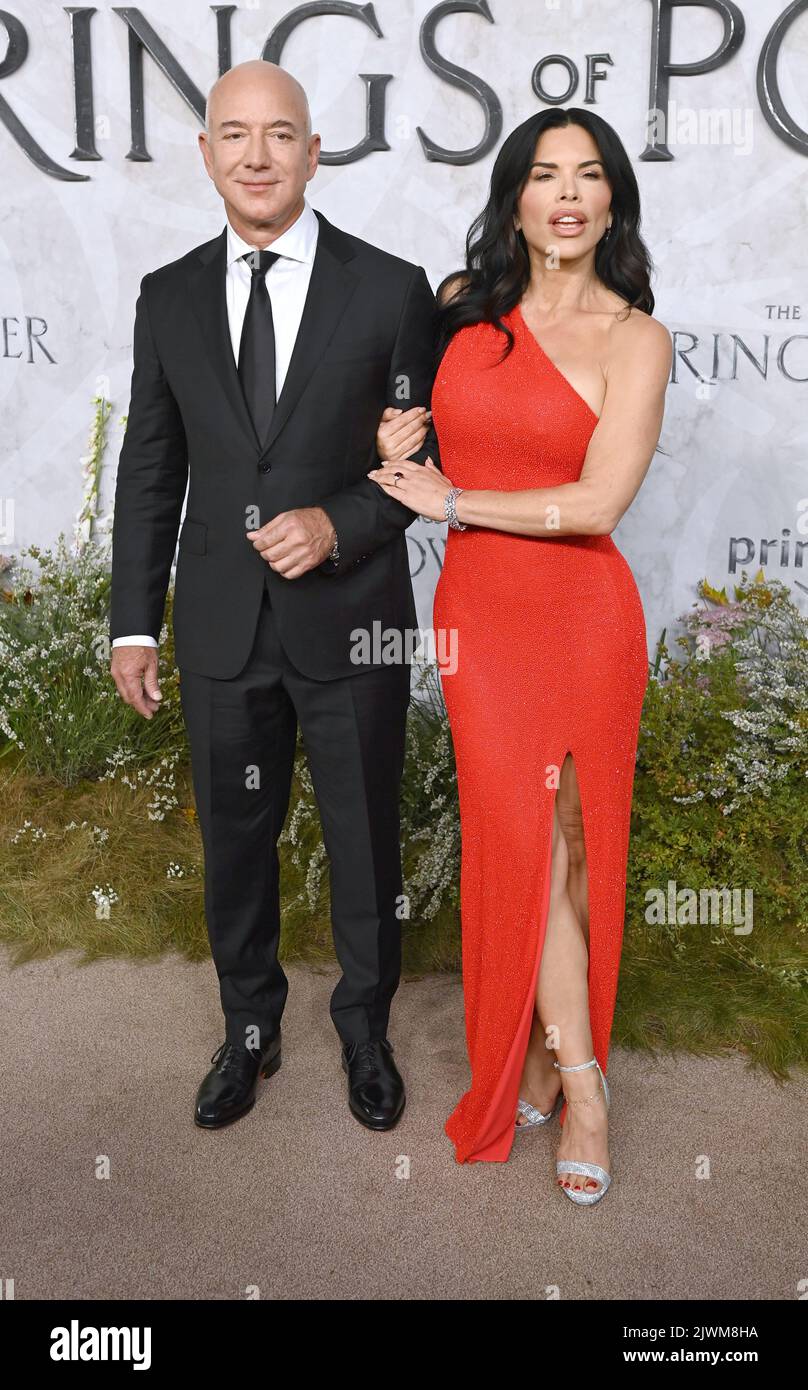 Photo Must Be Credited ©Alpha Press 079965 30/08/2022 Jeff Bezos and ...