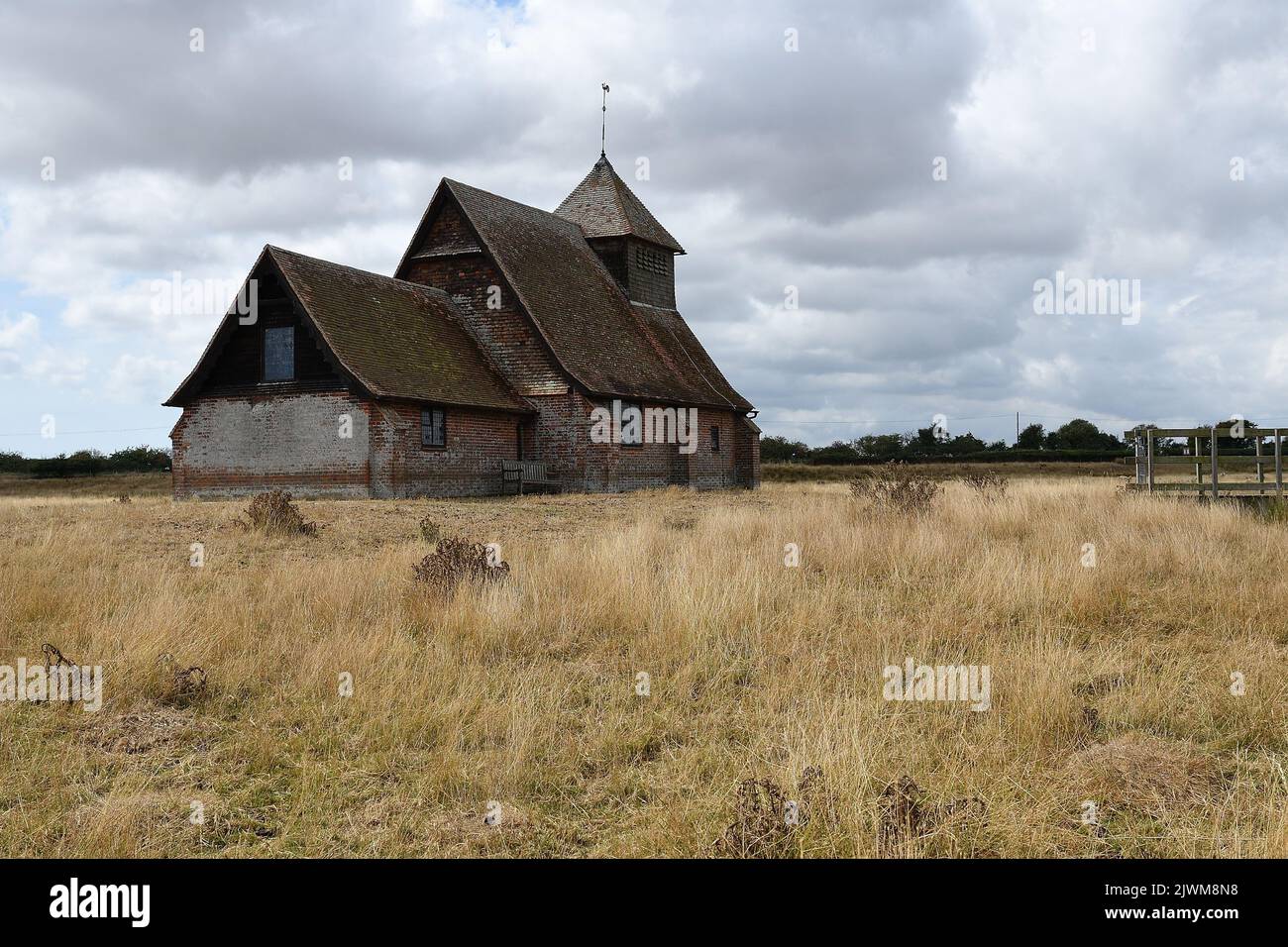 St Thomas Becket Church Romney Marsh Kent uk Stock Photo - Alamy