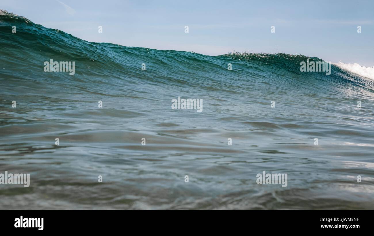 water and waves in Cornwall Stock Photo - Alamy